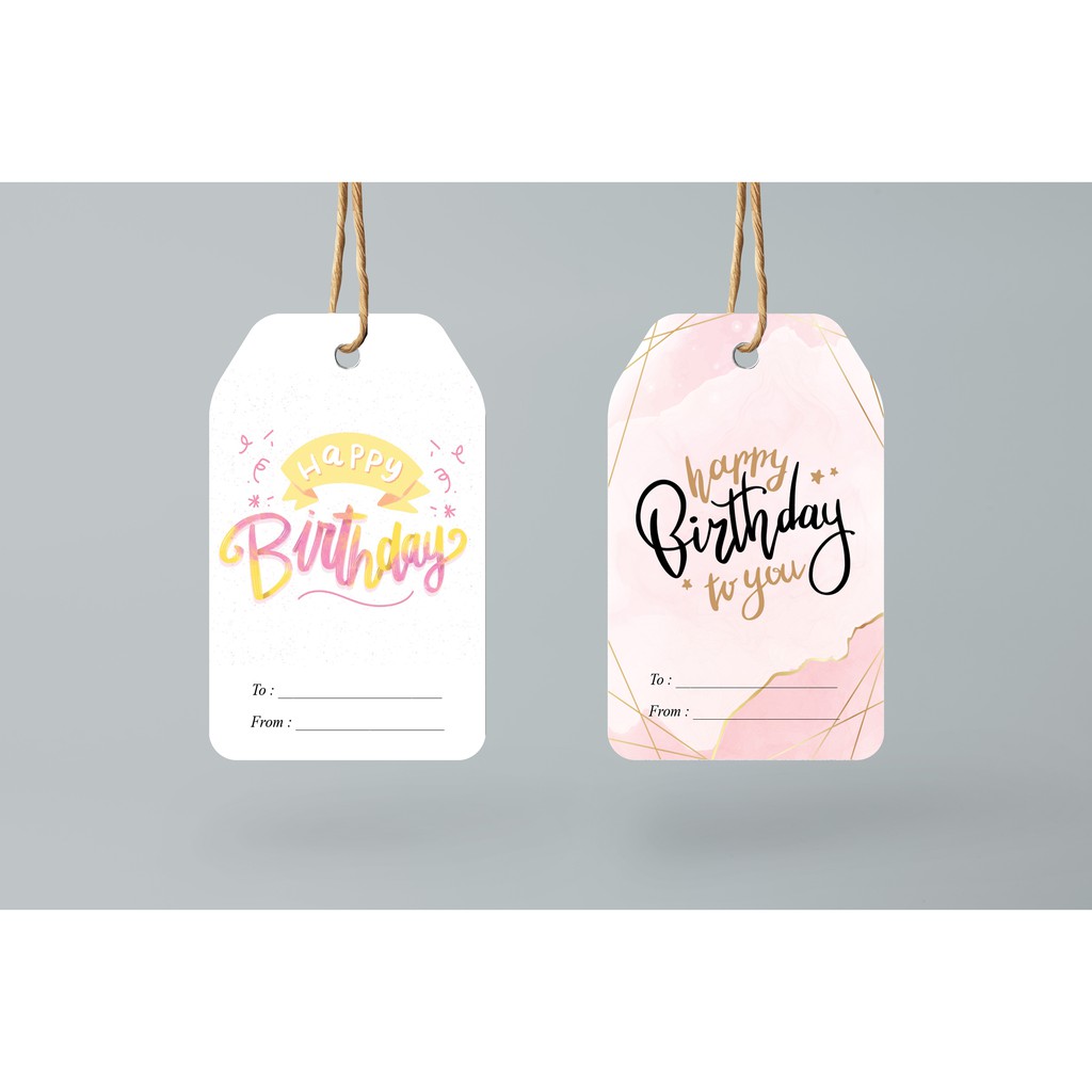 Jual LABEL ULANG TAHUN / HANG TAG BIRTHDAY | Shopee Indonesia