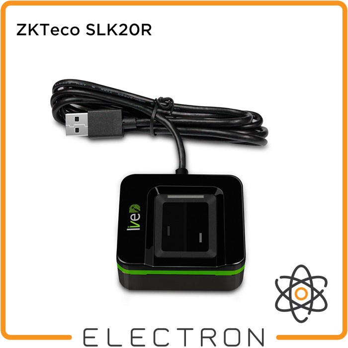 Jual ZKTeco SLK20R USB2.0 Fingerprint Reader Scanner 2MP Sidik Jari Live20R | Shopee Indonesia