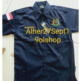 Jual kemeja kejaksaan RI lengan pendek baju kejaksaan RI baju dinas ...