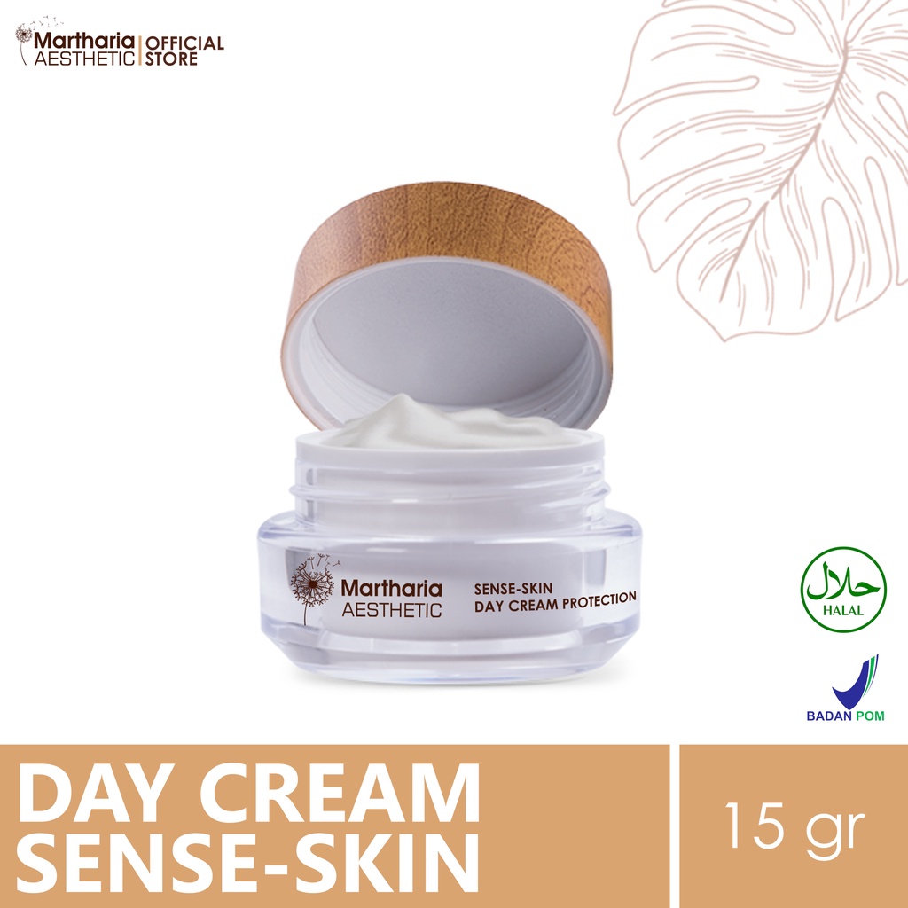 Jual Martharia Aesthetic Sense-Skin Day Cream Protection | Shopee Indonesia