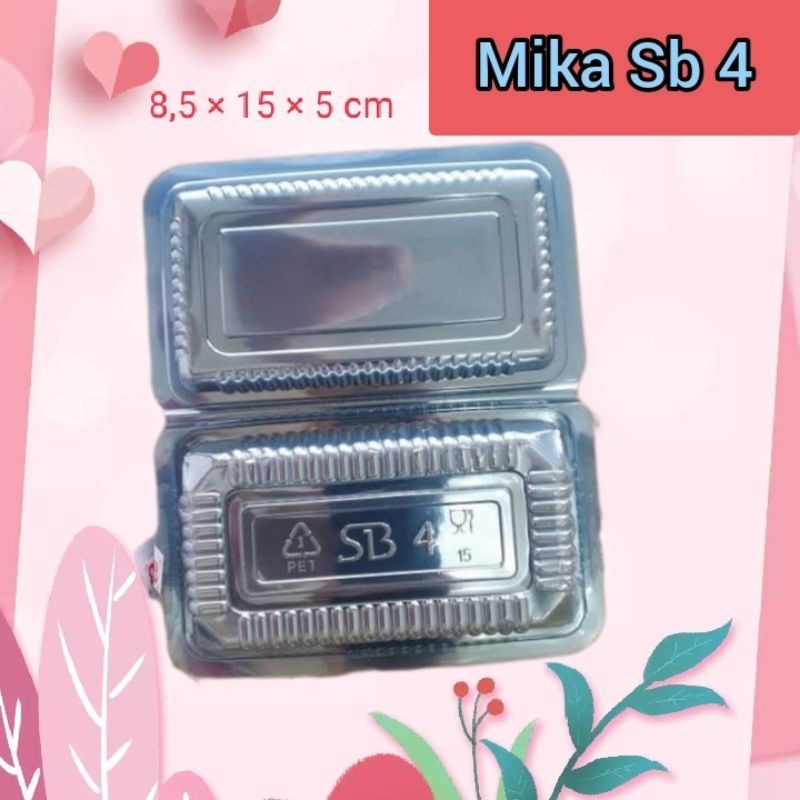 Jual Plastik Mika Kue & Aneka Jajanan, Mika Sb 4 | Shopee Indonesia