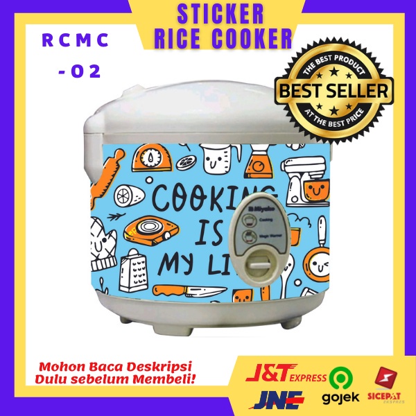 Jual Sticker Magicom Ricecooker Master Cheff/RCMC/RICE COOKER STICKER ...