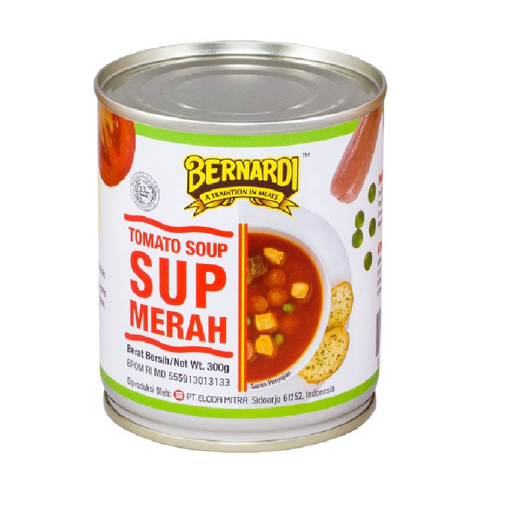 Jual sup sop merah bernardi 300 | Shopee Indonesia