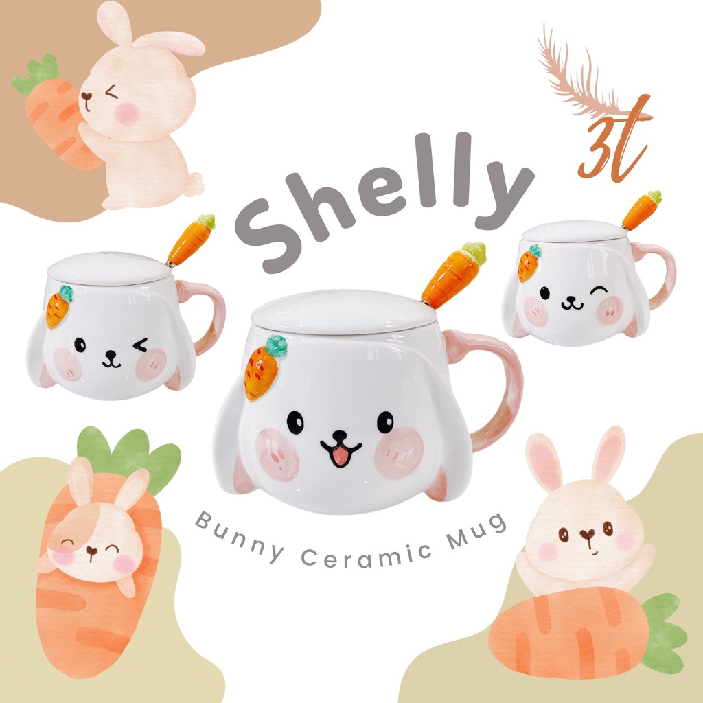 Jual Shelly bunny ceramic mug / Gelas | Shopee Indonesia