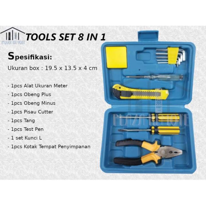 Jual REPAIRING TOOLS SET 8 (PERKAKAS) | Shopee Indonesia