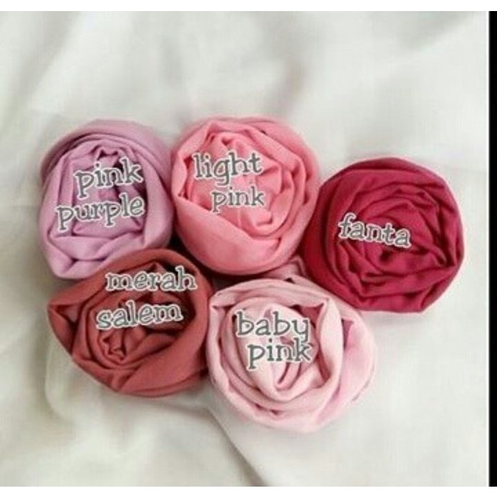 Jual [ COD ] Bella Square 40 Warna Hijab Segiempat pink purple/light ...