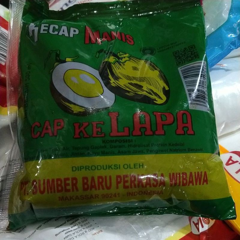 Jual Kecap Manis Sachet, cap Kelapa Sumber Baru isi 500 ml | Shopee ...