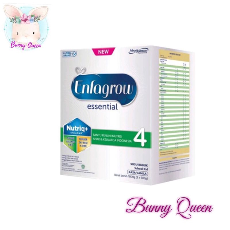 Jual Enfagrow Essential 4 1800 gram 1800gr | Shopee Indonesia