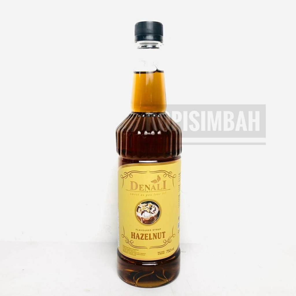 Jual Syrup Denali Rasa HAZELNUT 750 ml Premium Sirup Flavoured Minuman ...