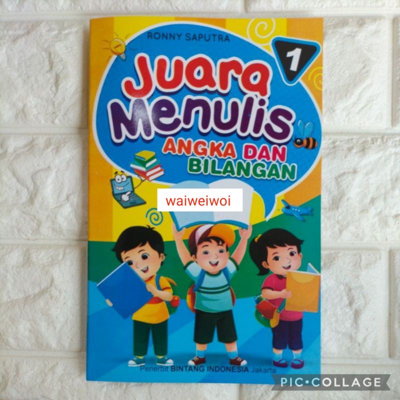 Jual Buku juara Menulis Angka Dan lambang bilangan 1-10 | Shopee Indonesia