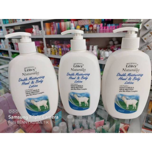Jual Hand body leivy goat's milk 500ml | Shopee Indonesia