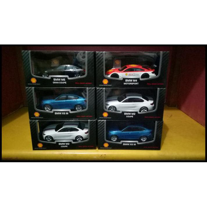 Jual Shell Bmw M2 Coupe X6 M M6 Gran Coupe M4 Motorsport Cabrio Diecast ...