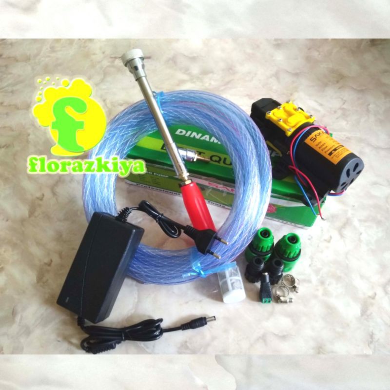 Jual Paket Set Alat Cuci Motor AC Semprot Tanaman DC 12 volt | Shopee ...