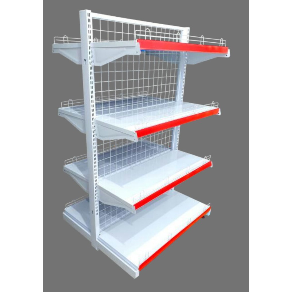 Jual 180cm 1 Sisi Tipe Premium - Rak Supermarket Rak Swalayan Toko ...