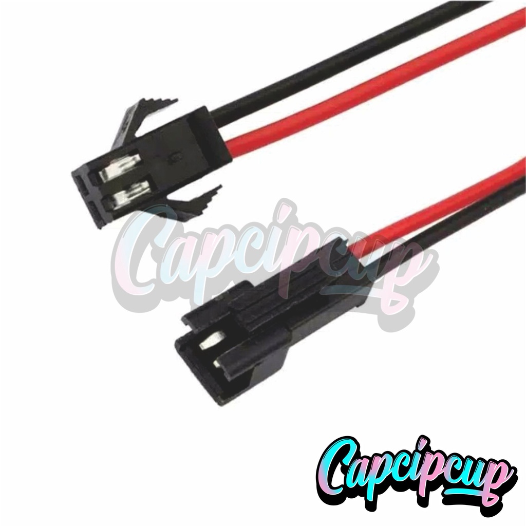 Jual COD Soket Penyambung Kabel Male Female 1 Set 2Pcs 2 Pin 3 Pin 4 ...