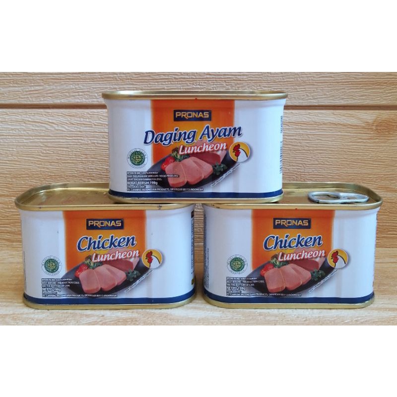 Jual Pronas Daging Ayam Luncheon 198gr / Pronas Luncheon Ayam | Shopee ...