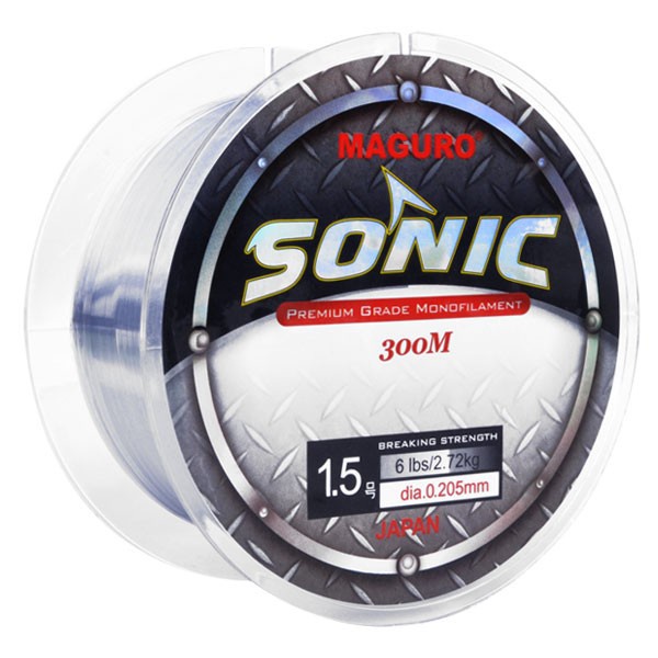Jual Senar Maguro SONIC 300 Meter | Nylon | Lentur | Alat Pancing Sale ...