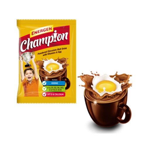 Jual Energen Champion Choco Drink 35G 1 Renteng Isi 10 Sachet | Shopee ...
