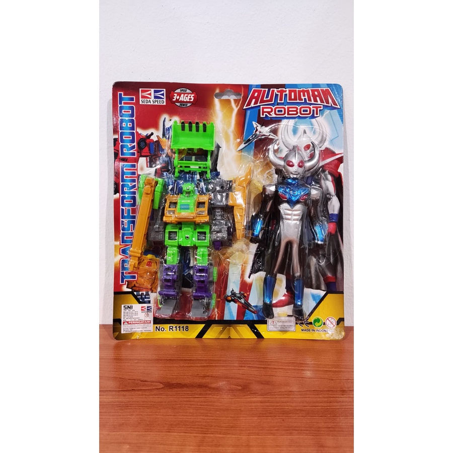 Jual SEDASPEED SEDATOYS MAINAN ROBOT ULTRAMAN DAN TRANSFORMER SUPER ...