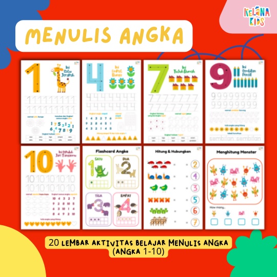Jual Buku Worksheet Belajar Menulis 112 Lembar Kerja Pra Menulis Anak ...