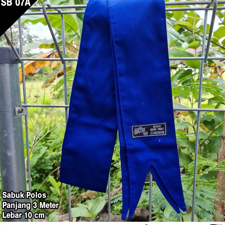 Jual SABUK BIRU POLOS 3 METER SB 07 A | Shopee Indonesia