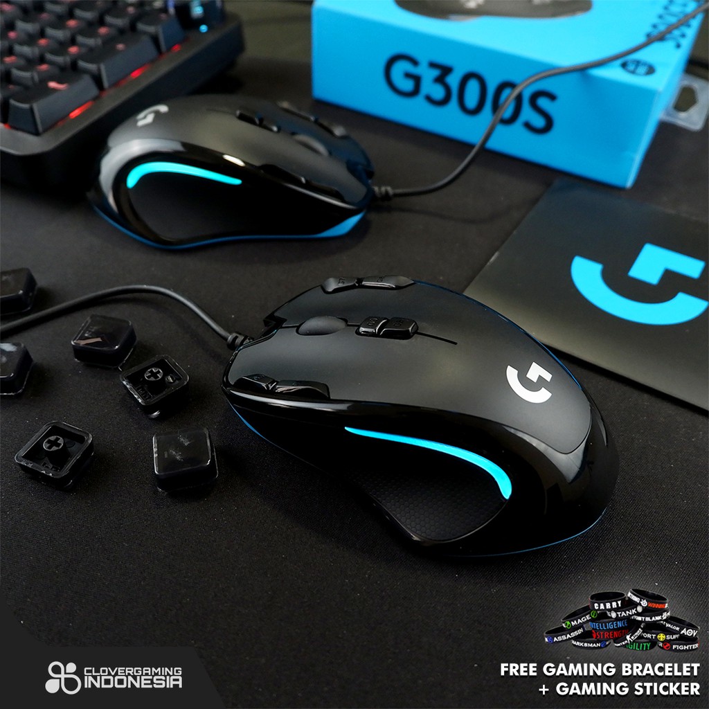 Jual Logitech G300s Gaming Mouse | Shopee Indonesia