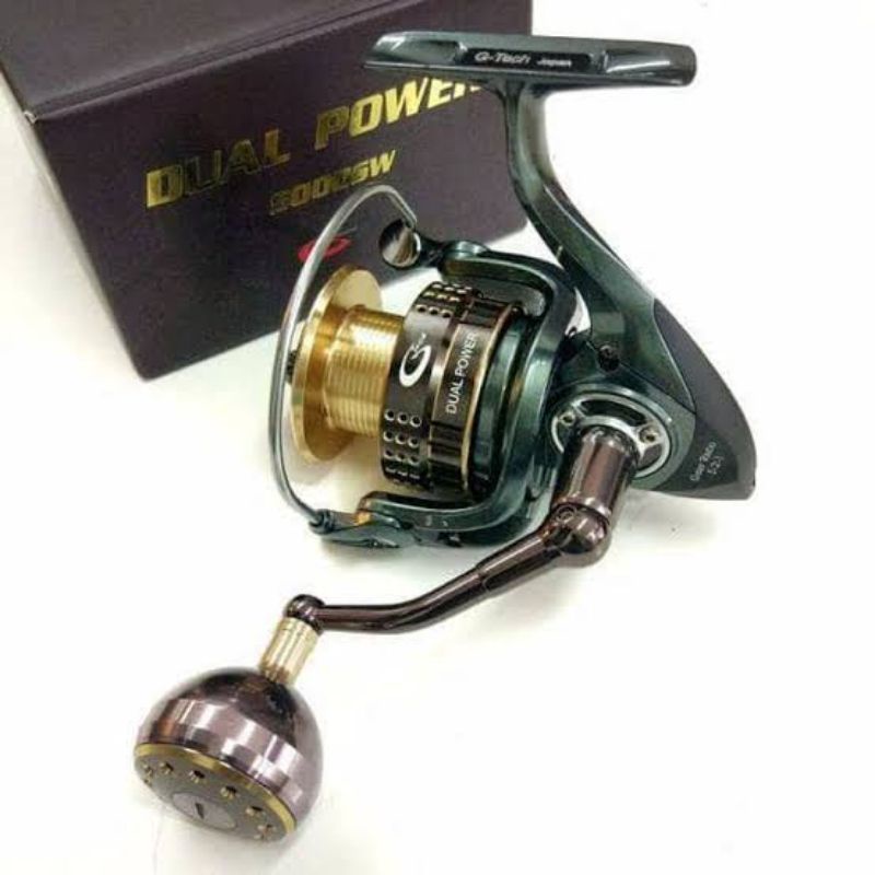 Jual bearing reel Gtech dual power / xtraone / kamikaze veneno 4000 ...