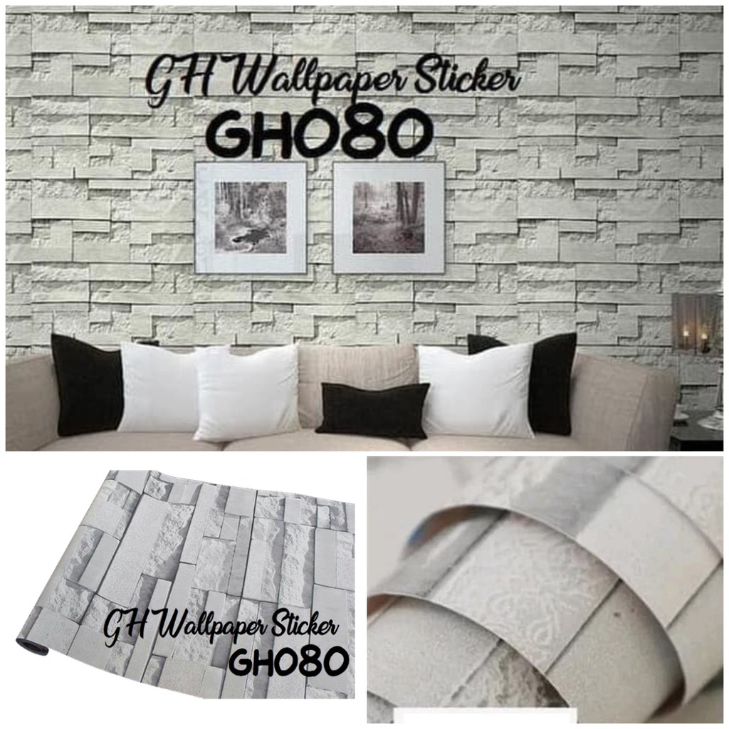 Jual Wallpaper Dinding GH Premium Quality Wallpaper Ruangan 45cm x 8 ...