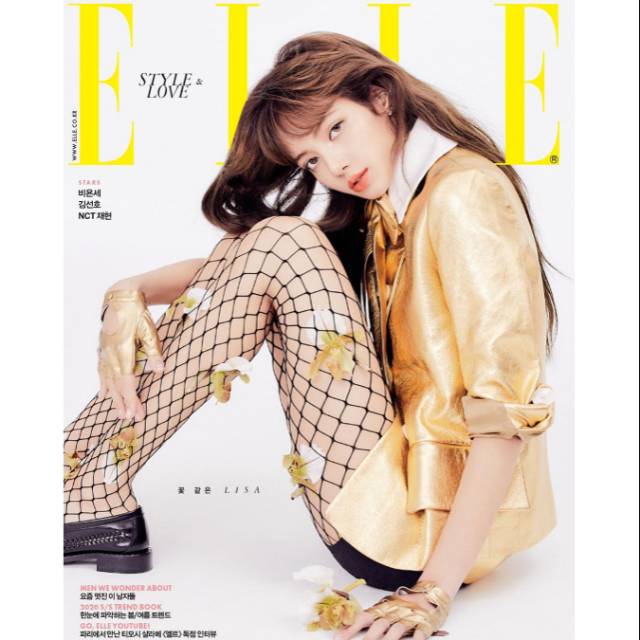 Jual Majalah Elle Korea Edisi Lisa Blackpink Februari 2020 | Shopee Indonesia