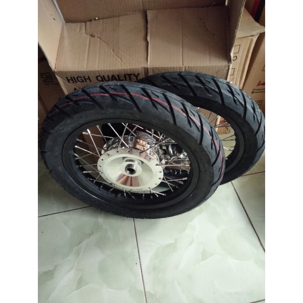 Jual velg Jari jari N max old ring 14x160/140 plus ban | Shopee Indonesia