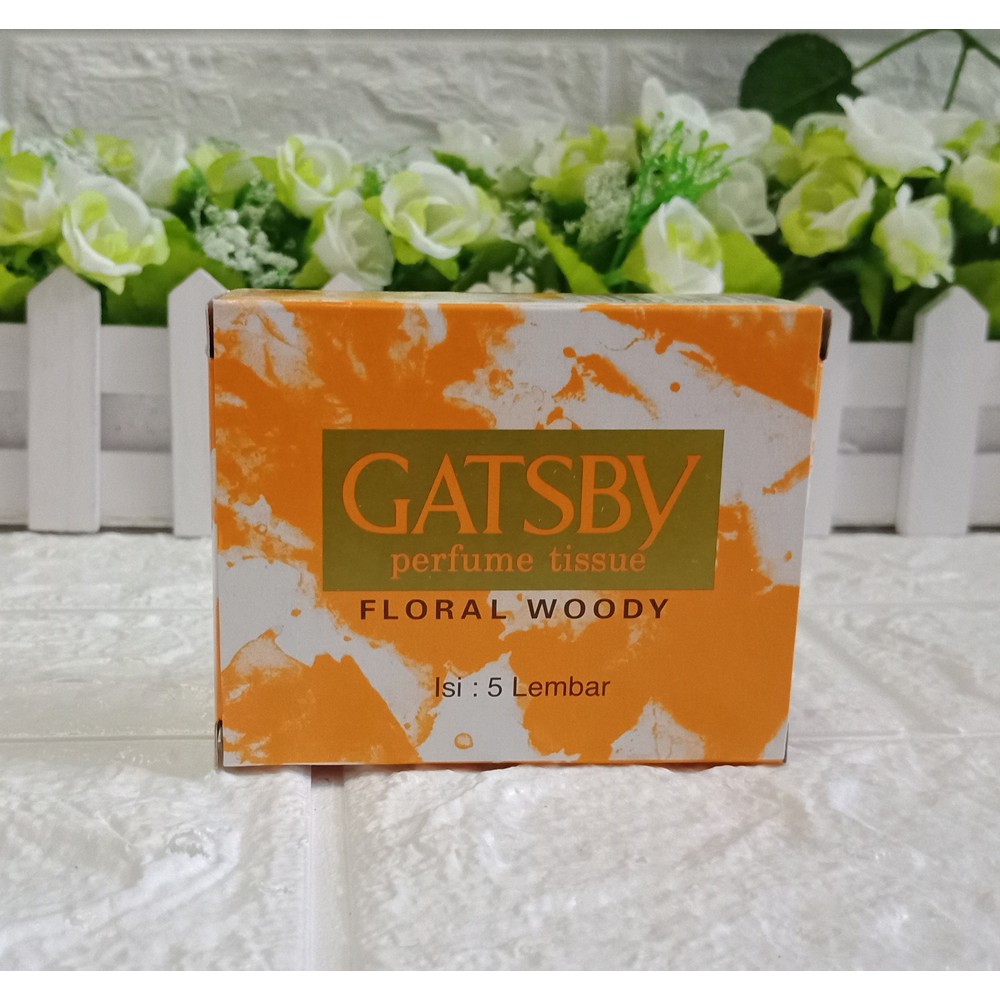 Jual Gatsby Perfume Tissue Floral Woody | Shopee Indonesia