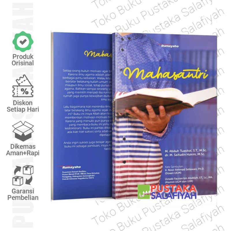 Jual Buku Mahasantri - Muhammad Abduh Tuasikal - Rumaysho | Shopee ...
