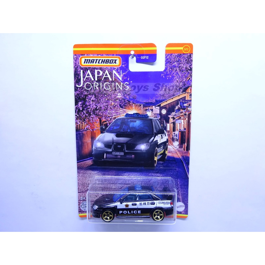 Jual Matchbox Japan Origins Subaru Impreza Police | Shopee Indonesia