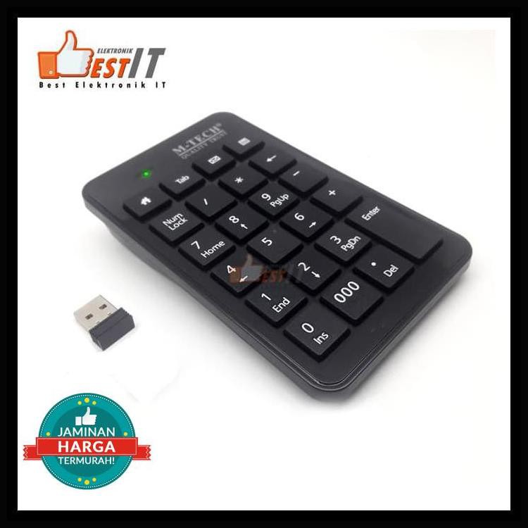 Jual Keyboard Numeric Wireless M-Tech Numerik Terbaru | Shopee Indonesia