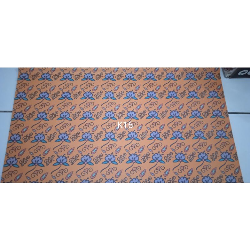 Jual Kertas kado motif batik SIDU ecer dan bisa pilih motif | Shopee ...