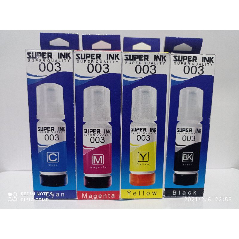 Jual Tinta SUPER INK 003 Epson | Shopee Indonesia