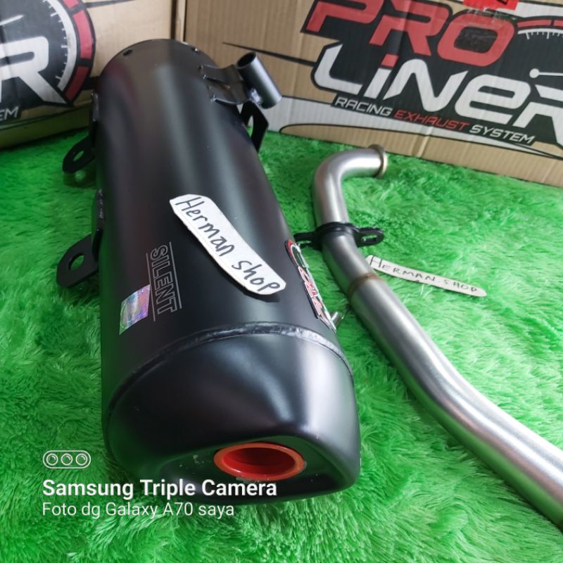 Jual knalpot proliner pro liner standar racing silent nmax old / nmax ...