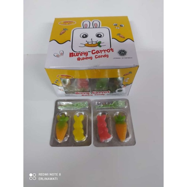 Jual Permen Cemilan Snack Wortel Carrot Kelinci Bunny Rabbit Mainan ...