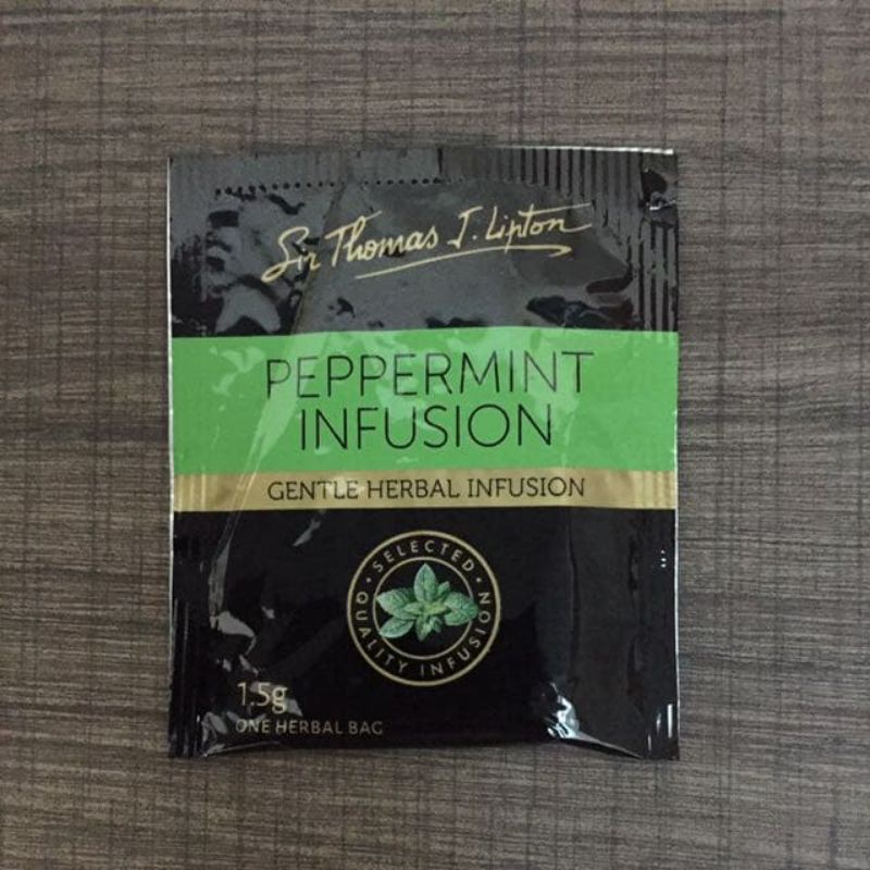 Jual Sir Thomas Lipton STL English breakfast/peppermint infusion tea ...