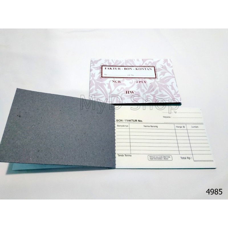 Jual BON FAKTUR RANGKAP 2 KECIL MELINTANG MURAH BERKUALITAS | Shopee ...