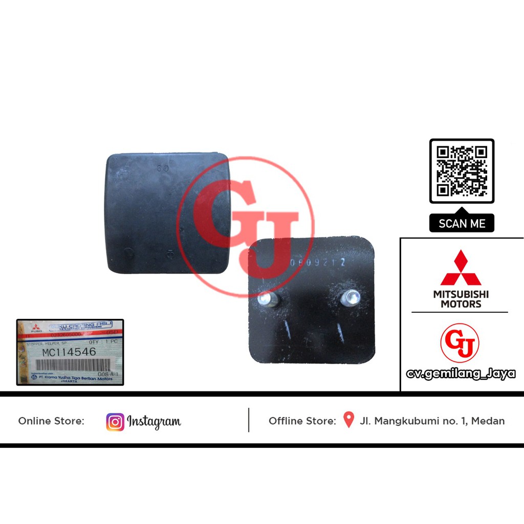 Jual TOPPER HELPER/ KARET PER BANTU MITSUBISHI FE300 CANTER MC114546 | Shopee Indonesia