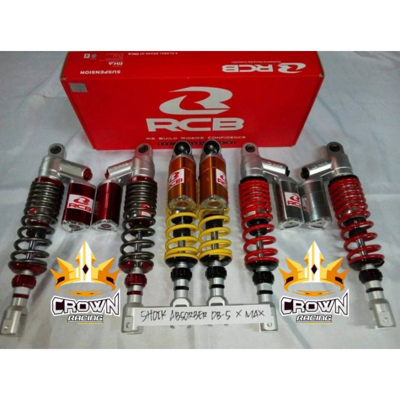 Jual Shock RCB DB5 Click Rebound 350mm Yamaha XMAX / PCX 150 160 ...