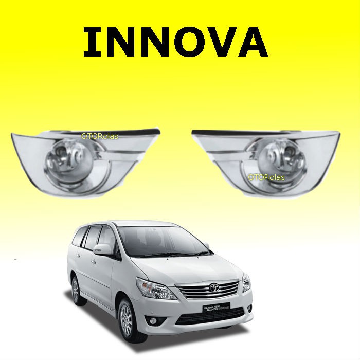 Jual Fog Lamp FOGLAMP Innova 2011 2012 2013 Lampu Kabut Inova Bumper ...