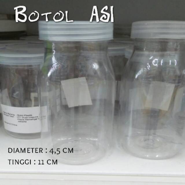 Jual Botol ASI Plastik 150ml/jar/susu/asi | Shopee Indonesia