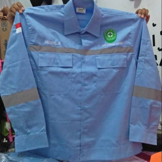 Jual Seragam kerja proyek bordir alat berat/baju kerja formal /baju ... Jual Seragam kerja proyek bordir alat berat/baju kerja formal /baju ...