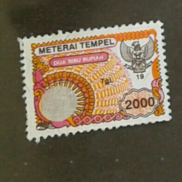 Jual Materai 2000 tahun 1996-1999 | Shopee Indonesia