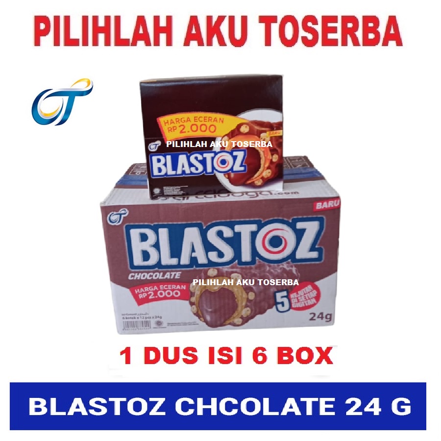 Jual BLASTOZ CHOCOLATE REGULAR PACK - ( HARGA 1 DUS ) | Shopee Indonesia