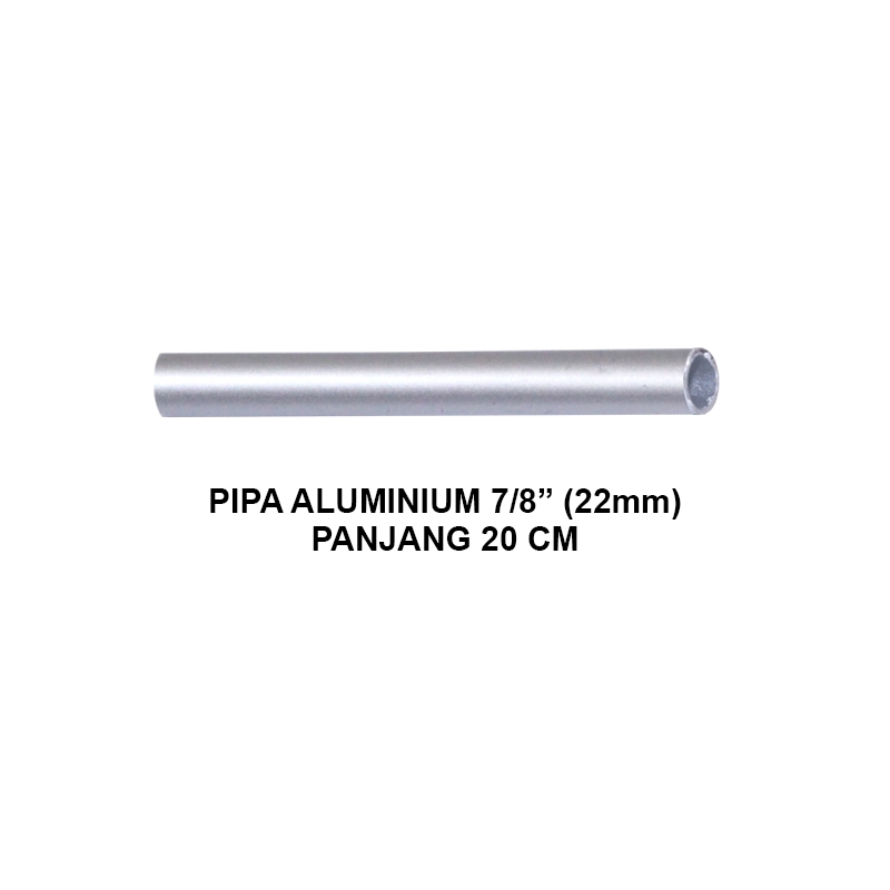 Jual EELIC PIA-ALM22MMX1MM Pipa aluminium pipa bulat ukuran 7/8" (22mm ...