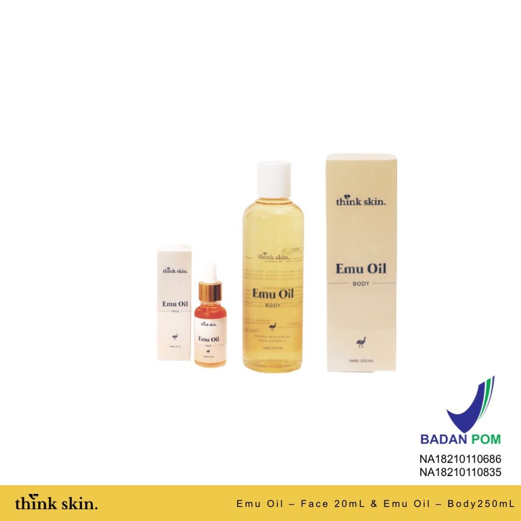 Jual Think Skin Bundling Face 20mL + Body 250mL | Shopee Indonesia