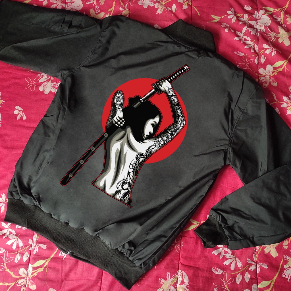 Jual JAKET BOMBER / BOMBER SAMURAI / BOMBER UNISEX / BOMBER PRIA ...